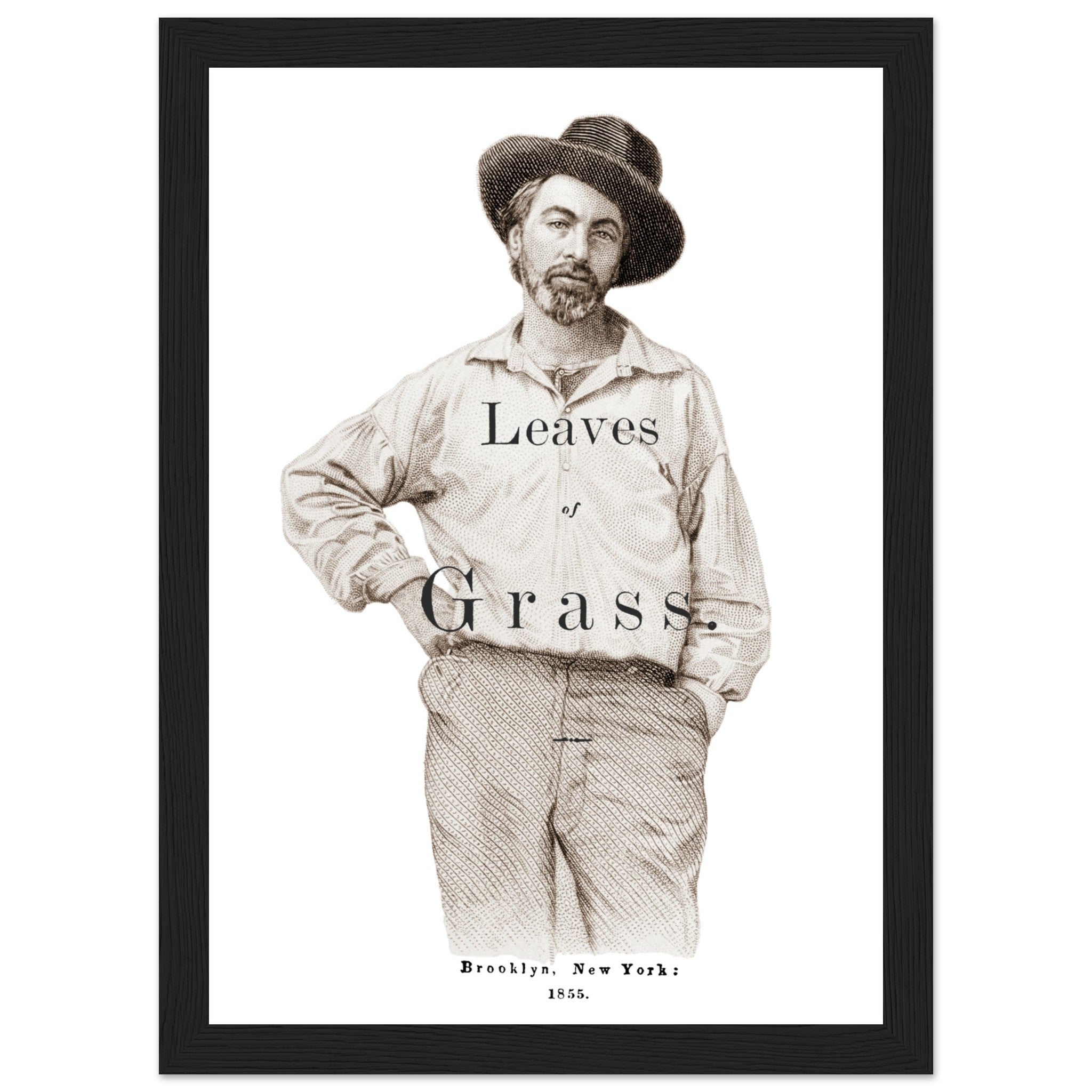 Walt Whitman + Leaves of Grass Poster – Timpanogos Hiking Co.