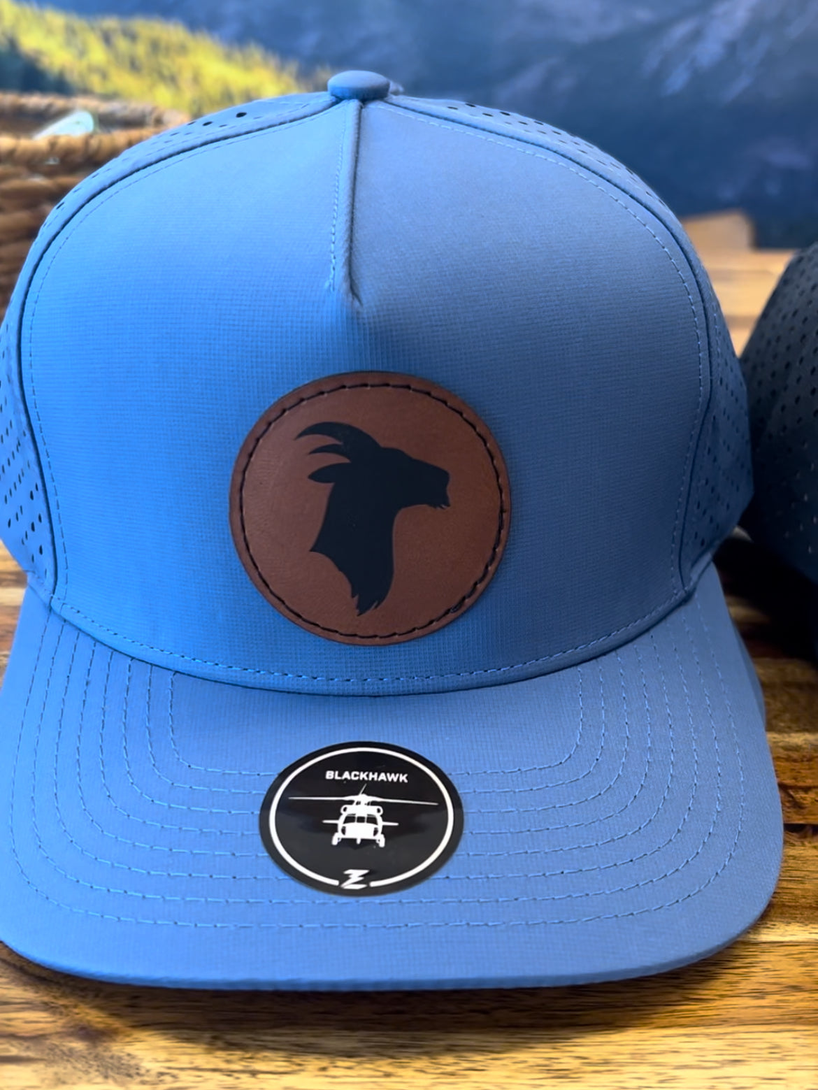 Goat Blackhawk Hat (Ocean Blue) – Timpanogos Hiking Co.